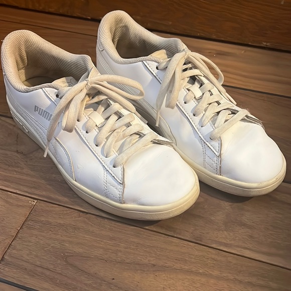 Puma | Shoes | Puma Mens Classic White Sneaker Sz 85 | Poshmark